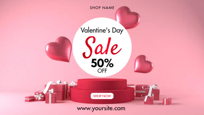 Valentine's Sales Template | PosterMyWall