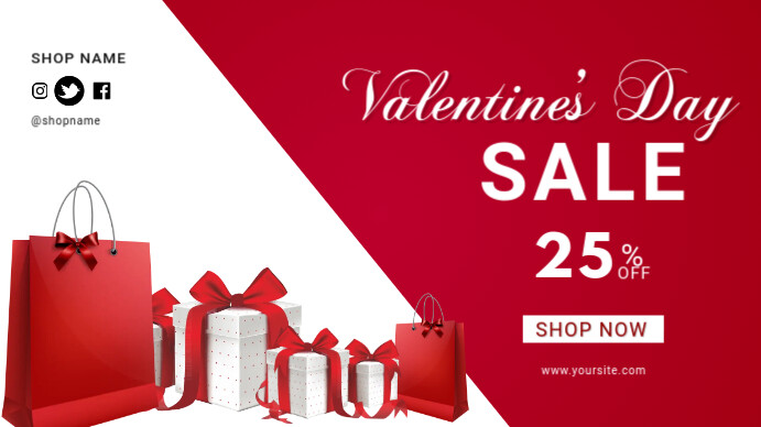 Valentine's Sales Template | PosterMyWall
