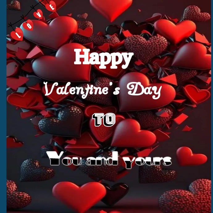 Valentine's video Template | PosterMyWall