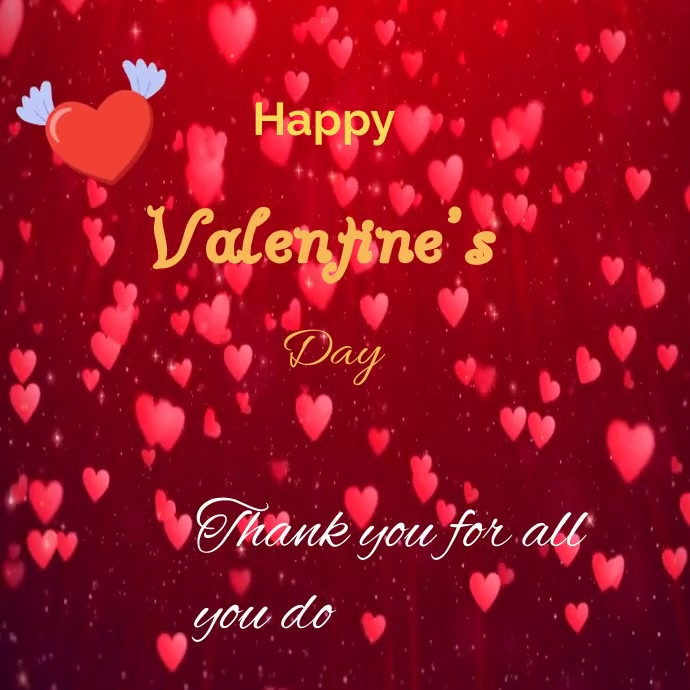 Valentine's video Template | PosterMyWall