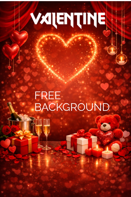 Valentine background Template | PosterMyWall