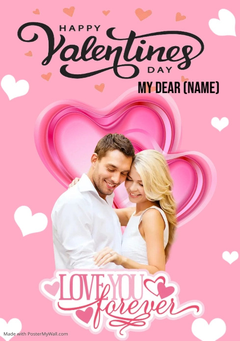 Valentine card (1) Template | PosterMyWall