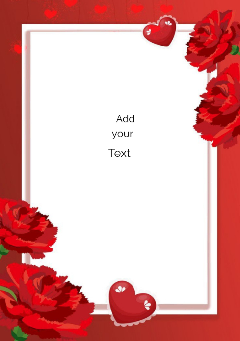 Valentine card background Template | PosterMyWall