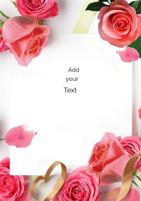 Valentine card background Template | PosterMyWall