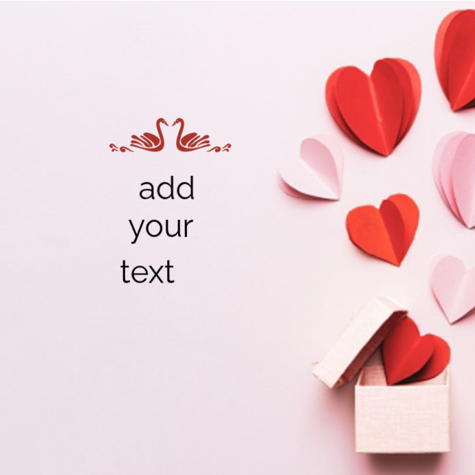 Valentine card background Template | PosterMyWall