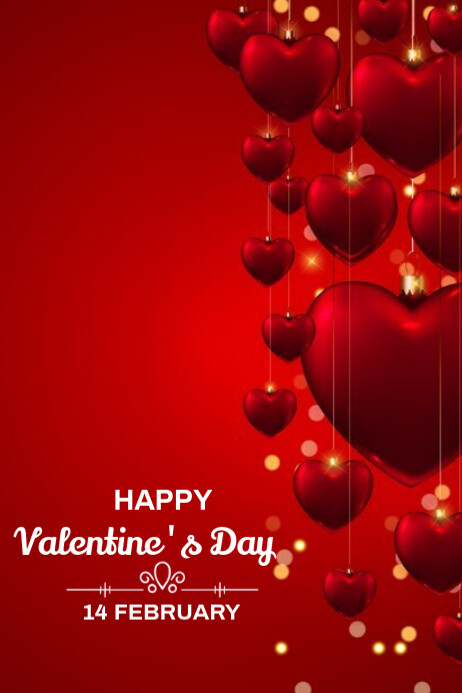 Valentine card Template | PosterMyWall