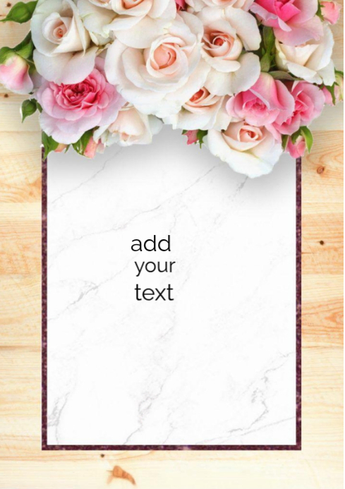 Plantilla de Valentine card frame | PosterMyWall