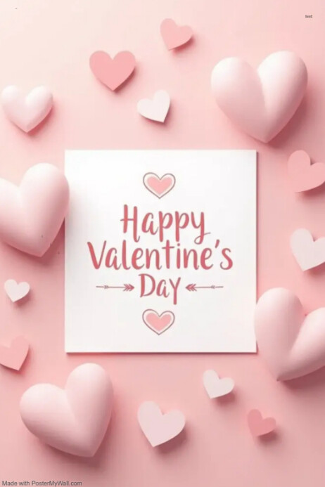Valentine Card Template | PosterMyWall