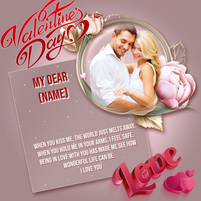 Valentine cards Template | PosterMyWall