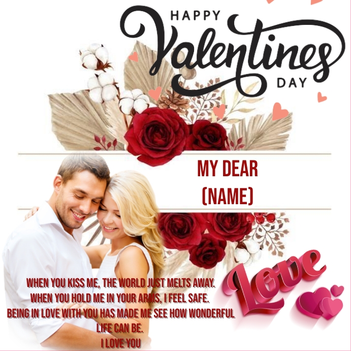 Valentine cards Template | PosterMyWall