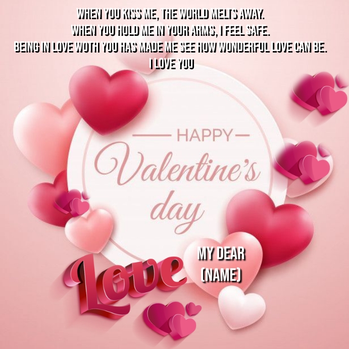Valentine cards Template | PosterMyWall