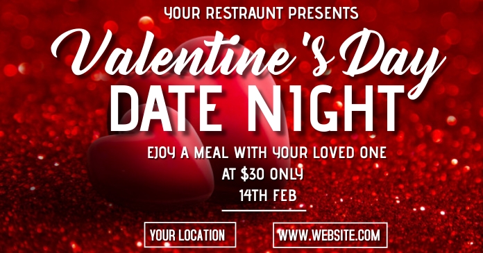 Valentine date night Template | PosterMyWall