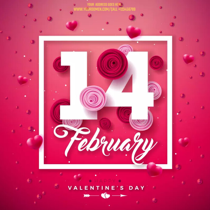 Valentine day (2) Template | PosterMyWall