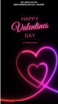 Instagram valentine reel Template | PosterMyWall