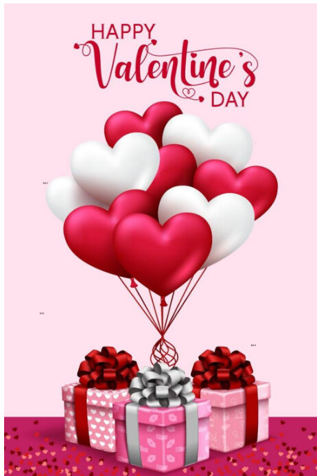 Valentine day 14 February Template | PosterMyWall