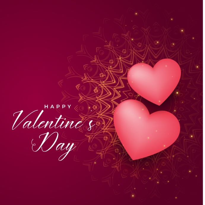 Valentine day background design Template | PosterMyWall