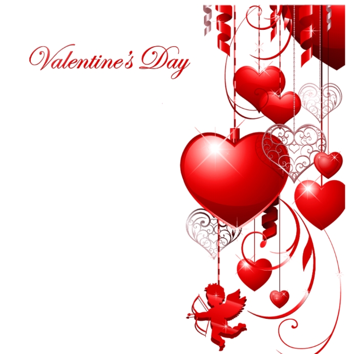 Valentine day background Flyer Template | PosterMyWall