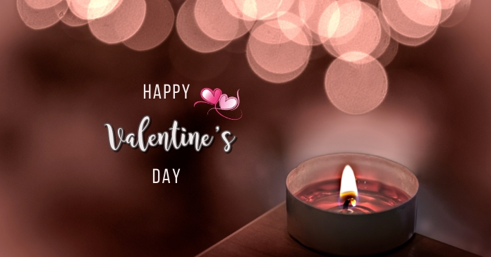 Valentine Day Facebook Cover Template | PosterMyWall