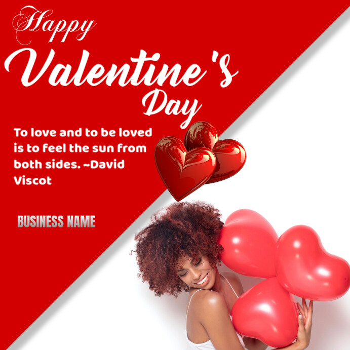 Valentine day flier Template | PosterMyWall