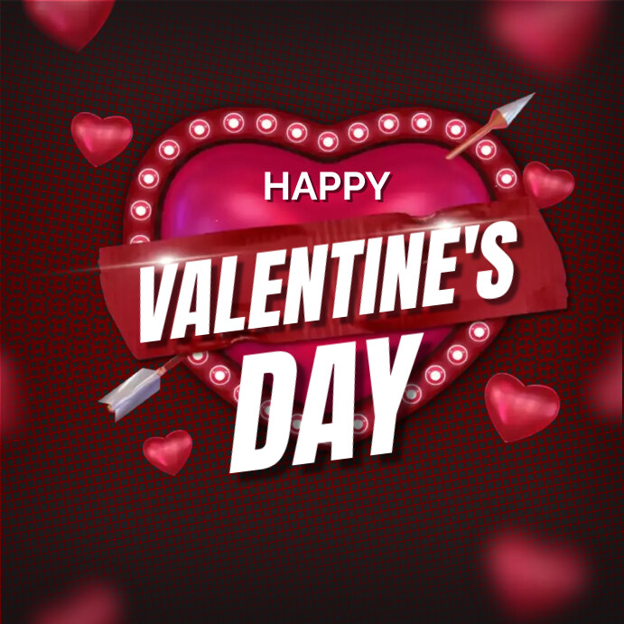 Valentine day flyer Template | PosterMyWall