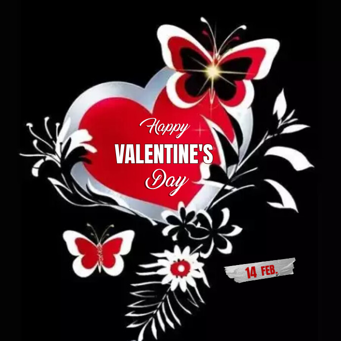 Valentine day flyer Template | PosterMyWall