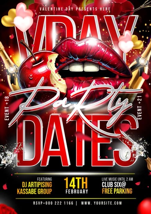 Copy of VALENTINE DAY PARTY | PosterMyWall