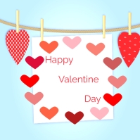 Valentine day post Template | PosterMyWall