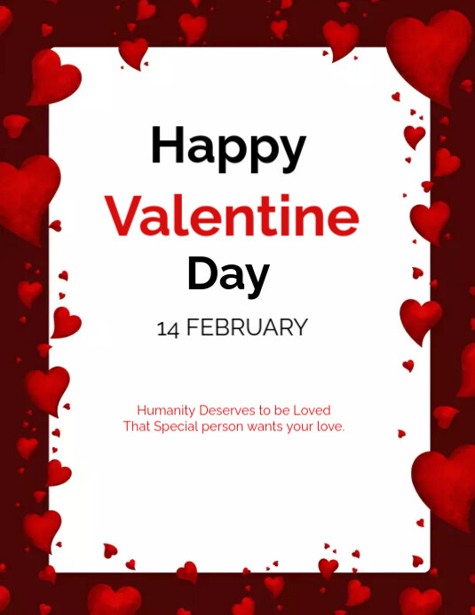 Valentine Day Quote Template | PosterMyWall