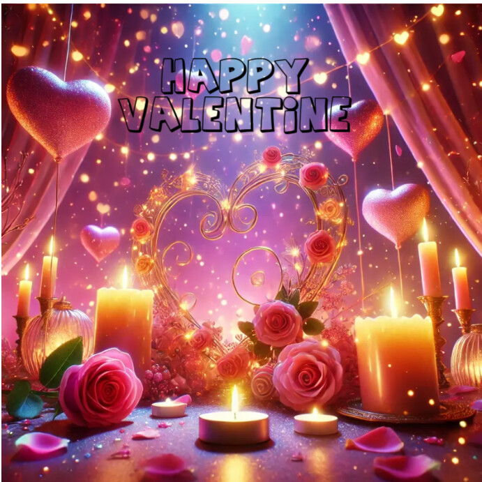 Valentine Day Social Media Template Design | PosterMyWall