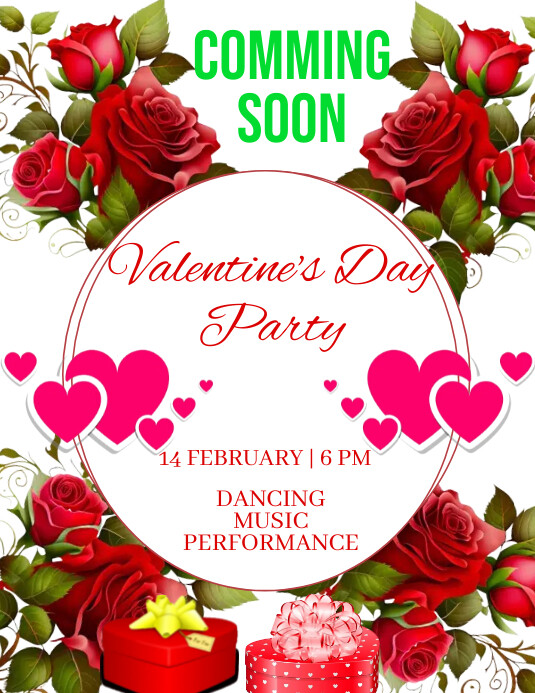 valentine day template | PosterMyWall