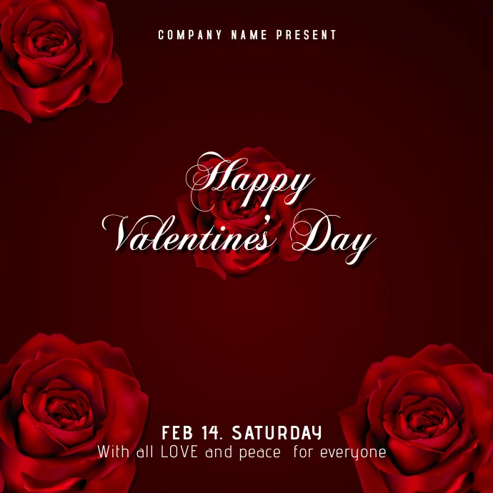 valentine day video Template | PosterMyWall