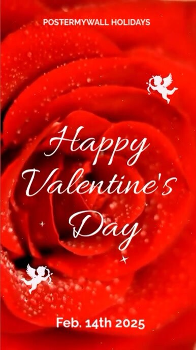 Valentine Day video Template | PosterMyWall