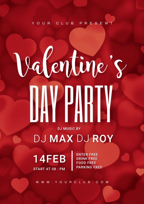 Plantilla de San Valentin | PosterMyWall