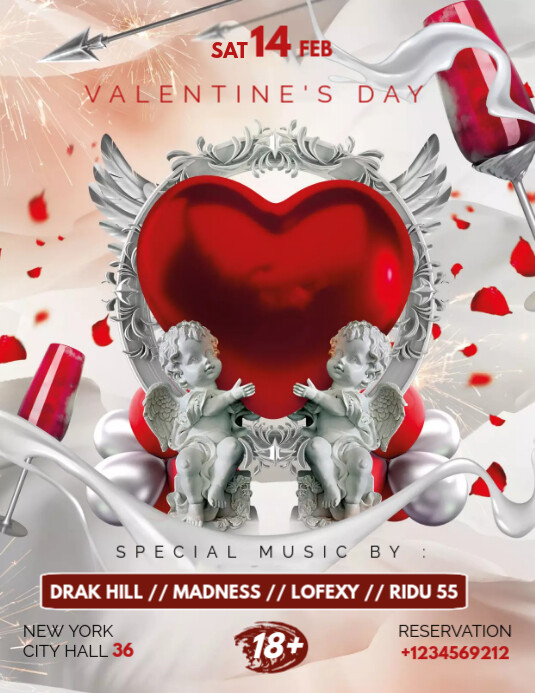 valentine Template | PosterMyWall