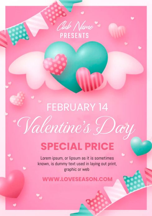 valentine Template | PosterMyWall