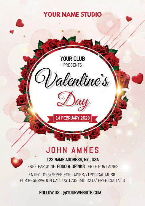 valentine Template | PosterMyWall