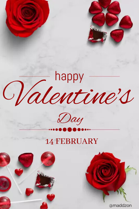 Valentine Template | PosterMyWall