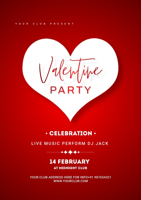 Valentine Template | PosterMyWall