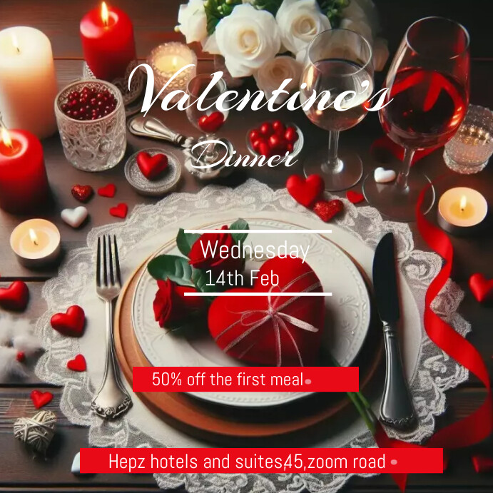 Valentine Template | PosterMyWall