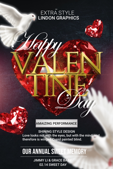 Valentine Template | PosterMyWall
