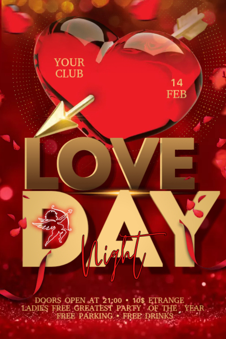 Valentine Flyer Template | PosterMyWall