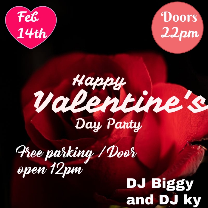 Valentine flyers Template | PosterMyWall