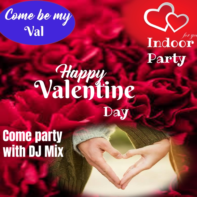 Valentine flyers Template | PosterMyWall