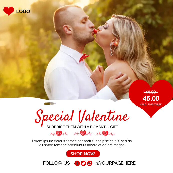 valentine gift Template | PosterMyWall