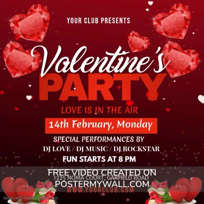 valentine instagram post Template | PosterMyWall