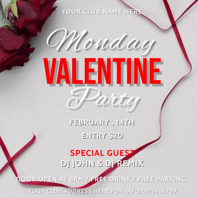 valentine instagram post Template | PosterMyWall