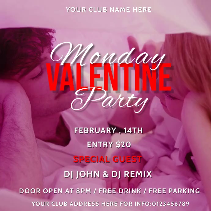 valentine instagram post Template | PosterMyWall