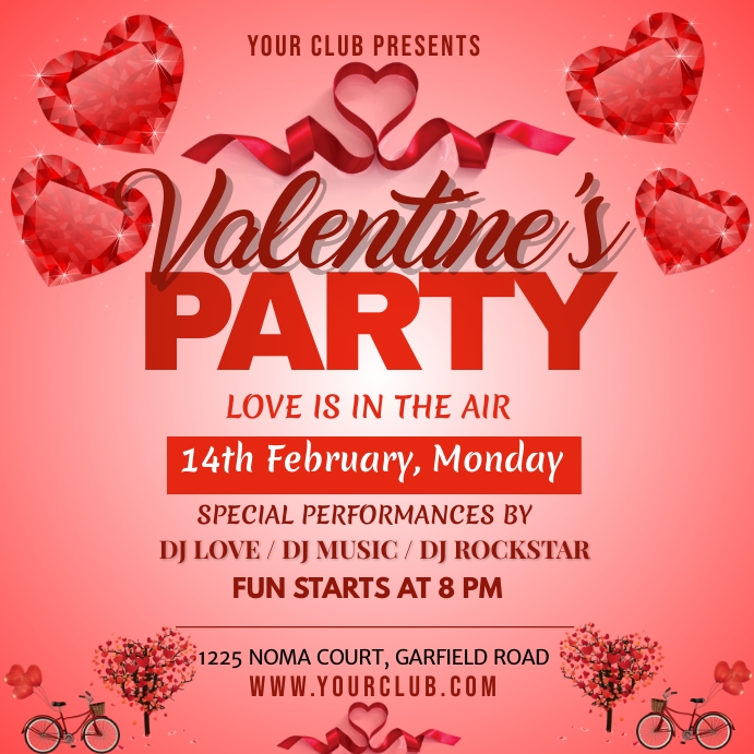 valentine instagram post Template | PosterMyWall