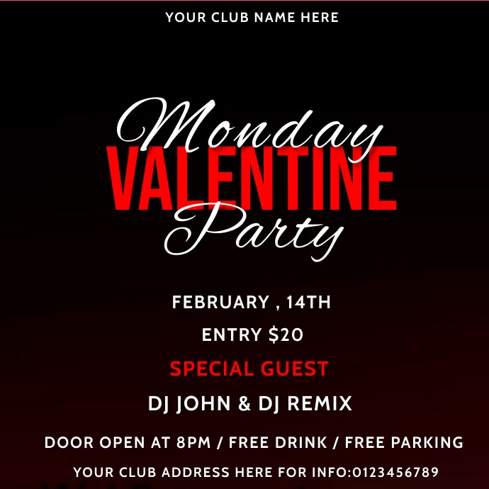 valentine instagram post Template | PosterMyWall