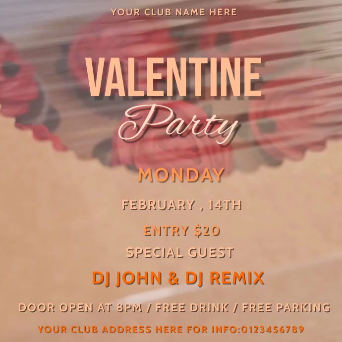 valentine instagram post Template | PosterMyWall